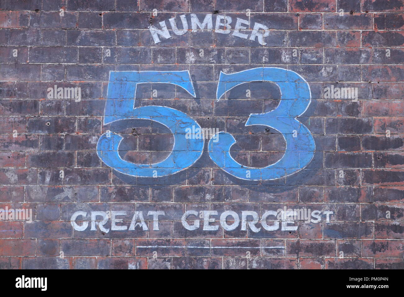 Number 53 great george street hi-res stock photography and images - Alamy