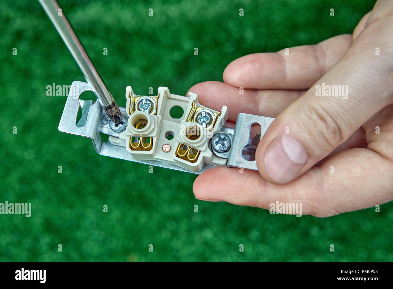 Electricians tools wiring hi-res stock photography and images - Alamy