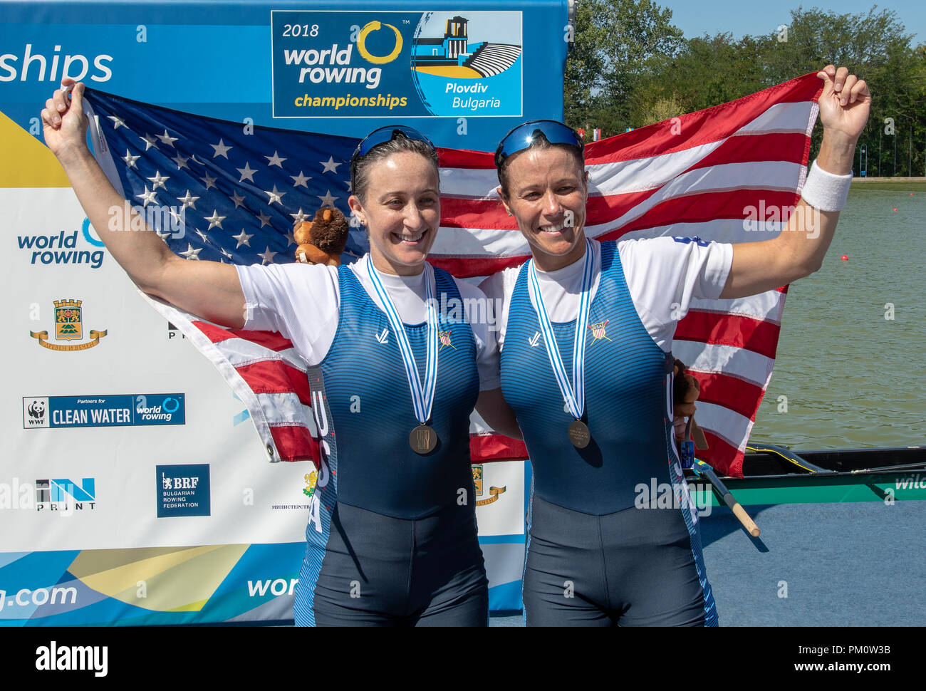 Plovdiv, Bulgaria, Sunday, 16th September 2018. FISA, World Rowing ...