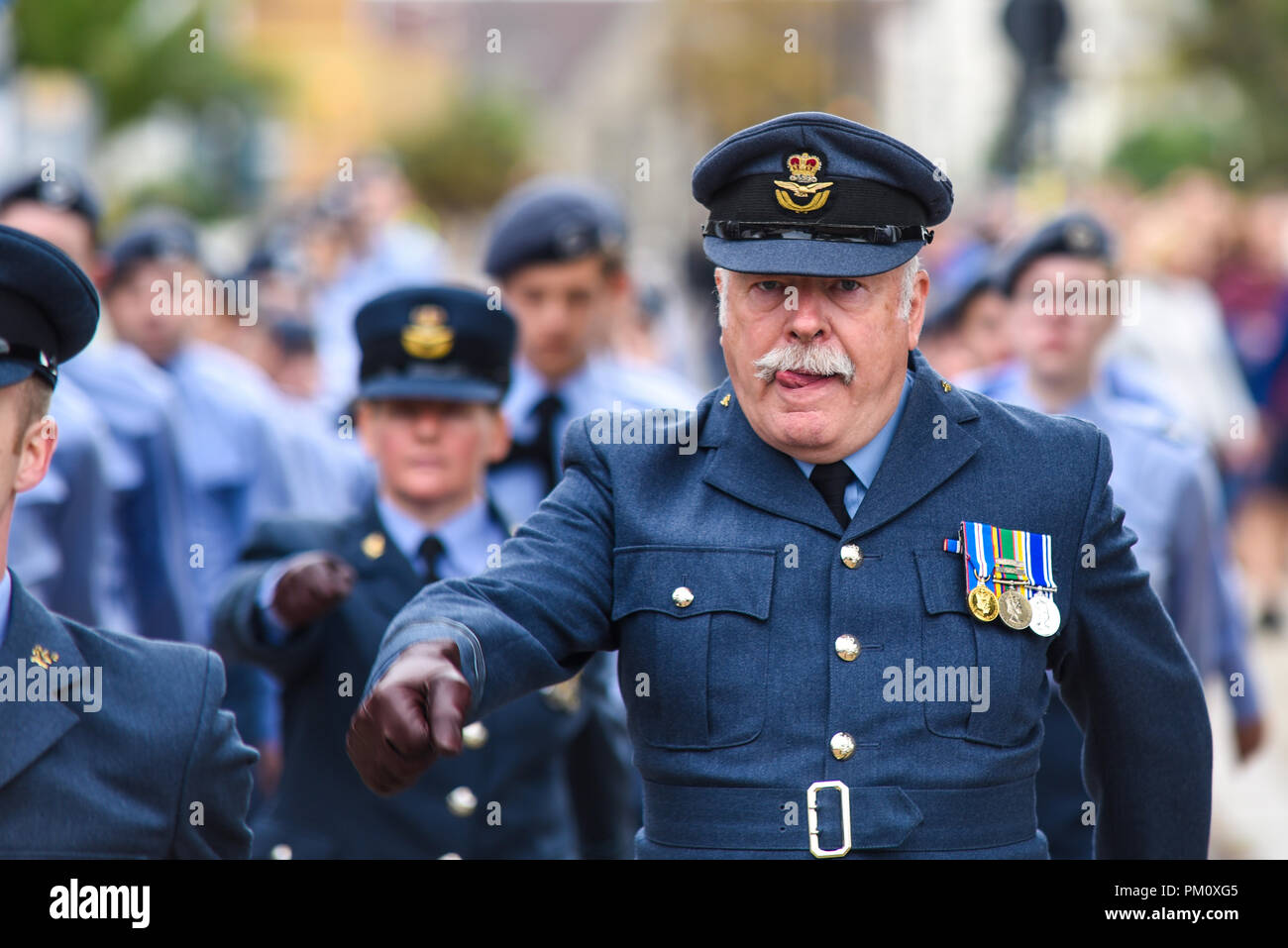 Battle of Britain Day parade. 1312 (Southend on Sea) Squadron Air ...