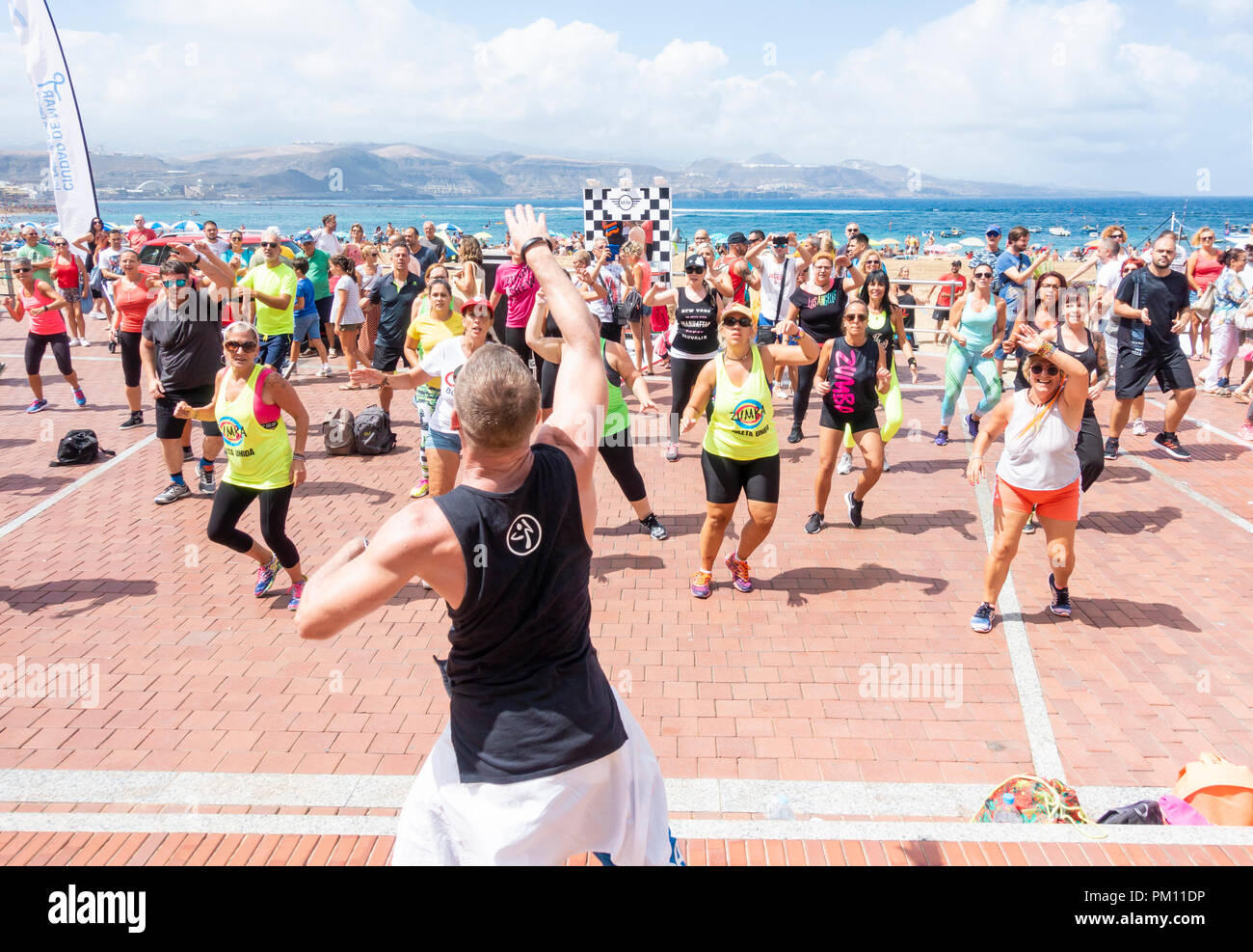 Zumba beach hi-res stock photography and images - Alamy