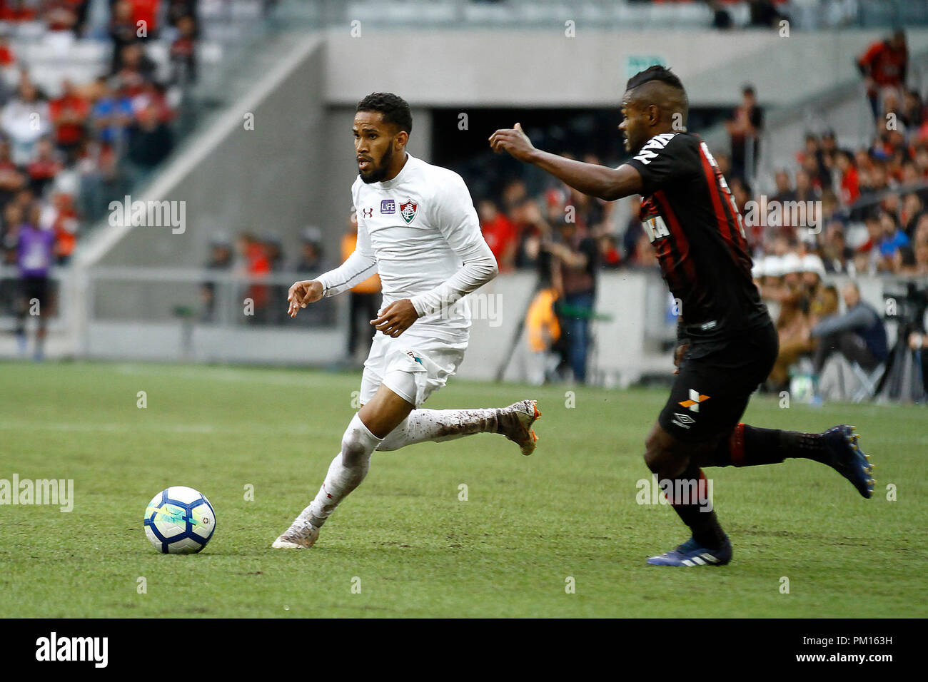 Curitiba, Brazil. 16th Sep, 2018. Everaldo do Fluminense during ...