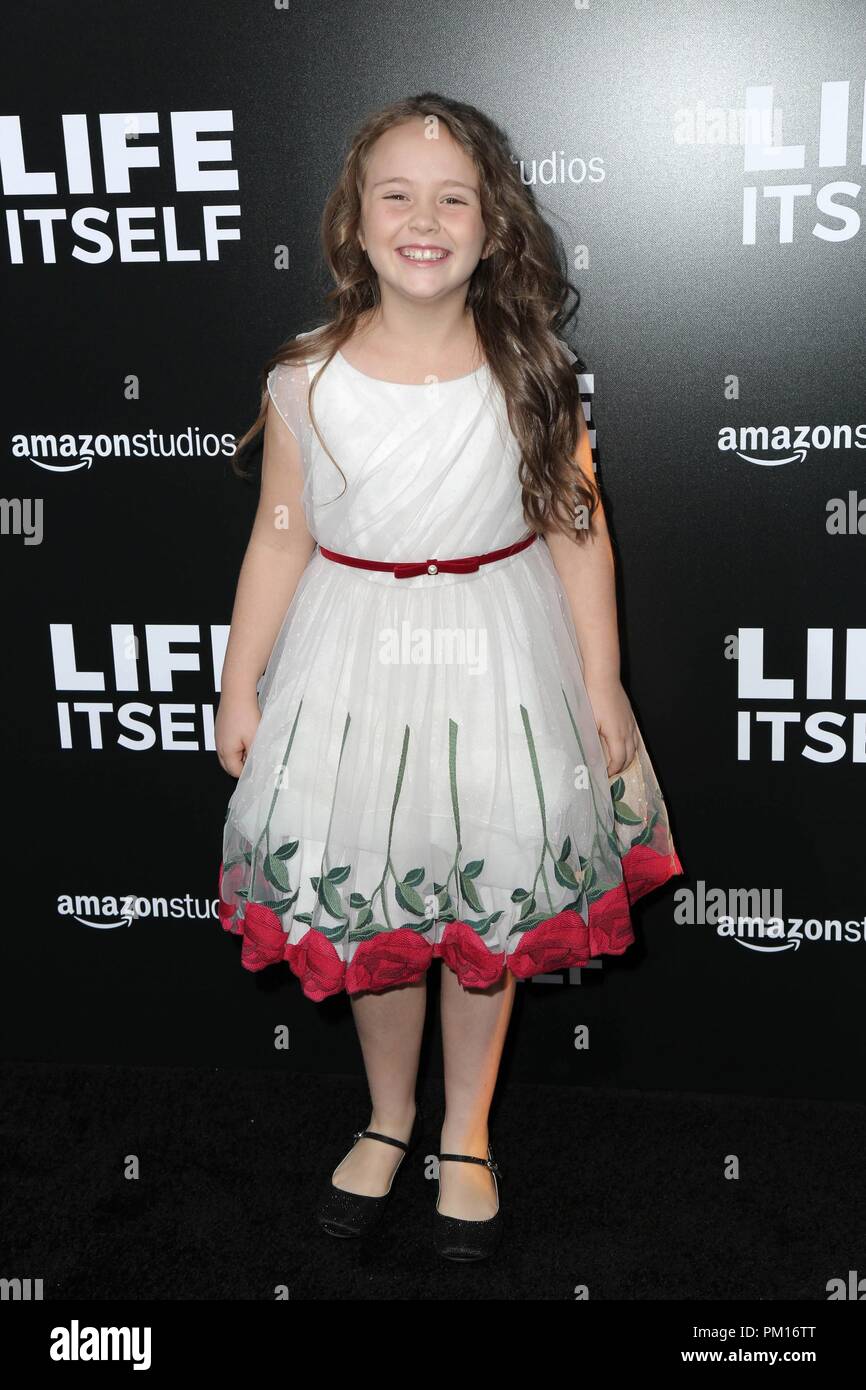 Los Angeles, CA, USA. 13th Sep, 2018. Kya Kruse at arrivals for LIFE ...