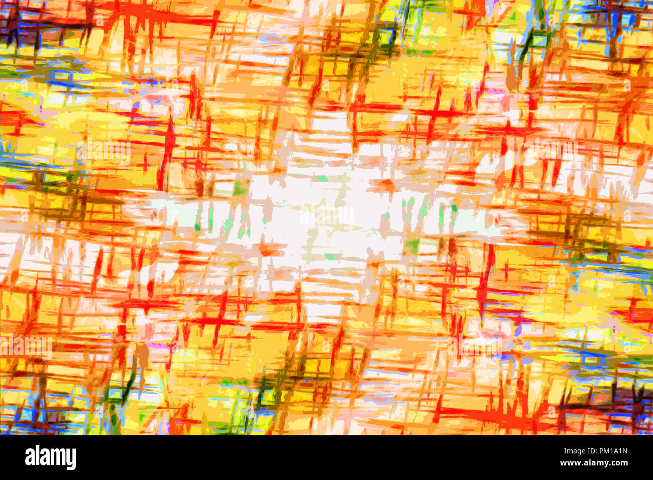 art abstract bright rainbow pattern background in orange, yellow and ...