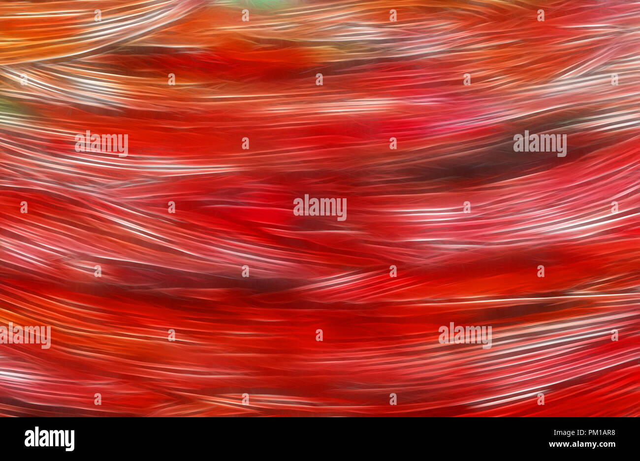 Abstract art red background with light streaks, similar to blood ...
