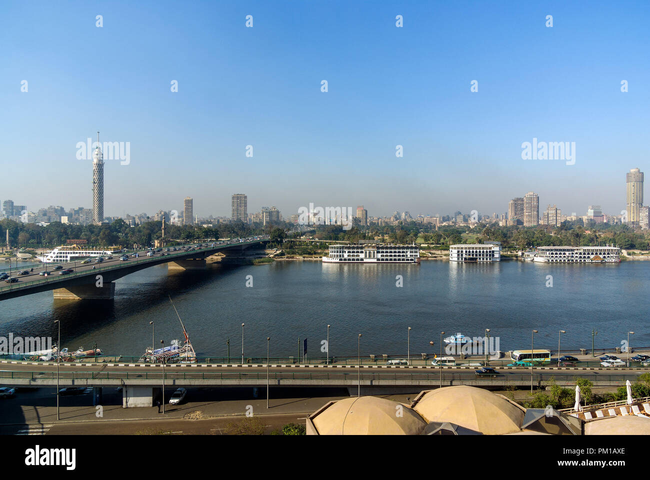 Seafront nile river cairo hi-res stock photography and images - Alamy
