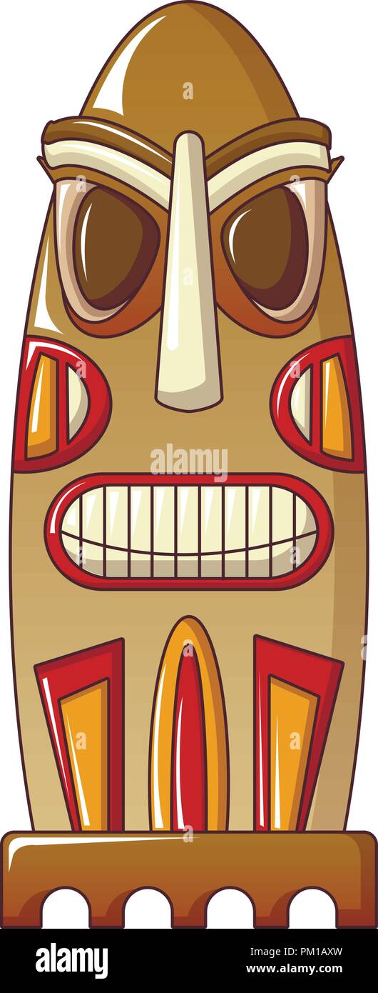 Ethnic idol icon, cartoon style Stock Vector Image & Art - Alamy