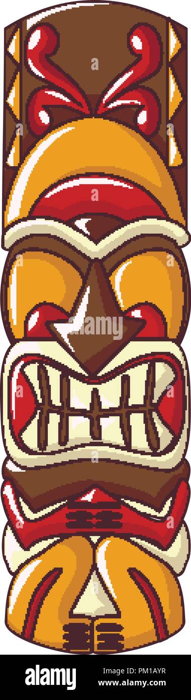 Ancient idol icon, cartoon style Stock Vector Image & Art - Alamy