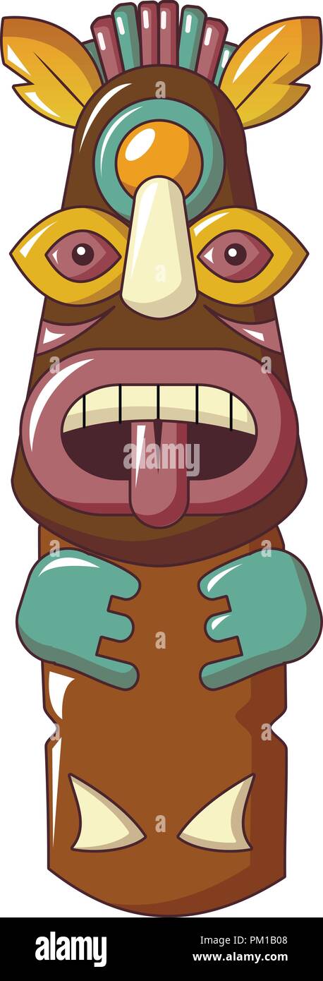 Exotic idol icon, cartoon style Stock Vector Image & Art - Alamy