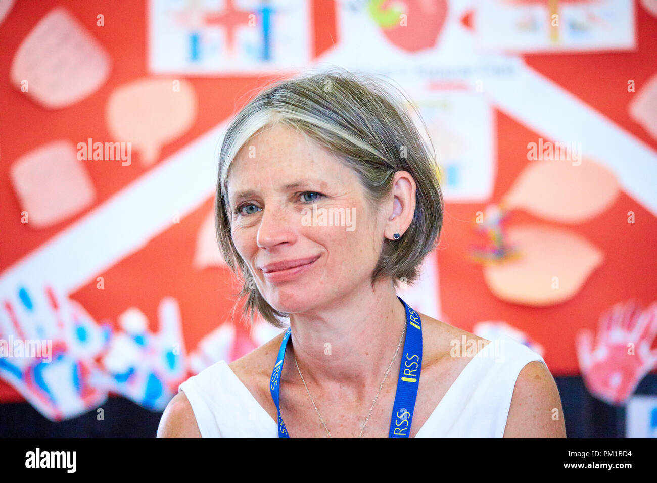 Author Lydia Syson at Beaconlit book festival in Ivinghoe Stock Photo ...