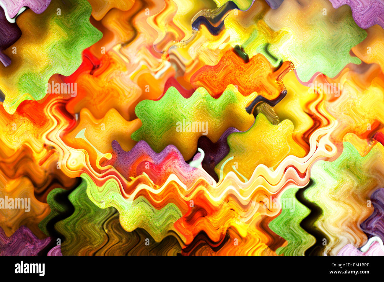 art abstract bright rainbow pattern background Stock Photo - Alamy