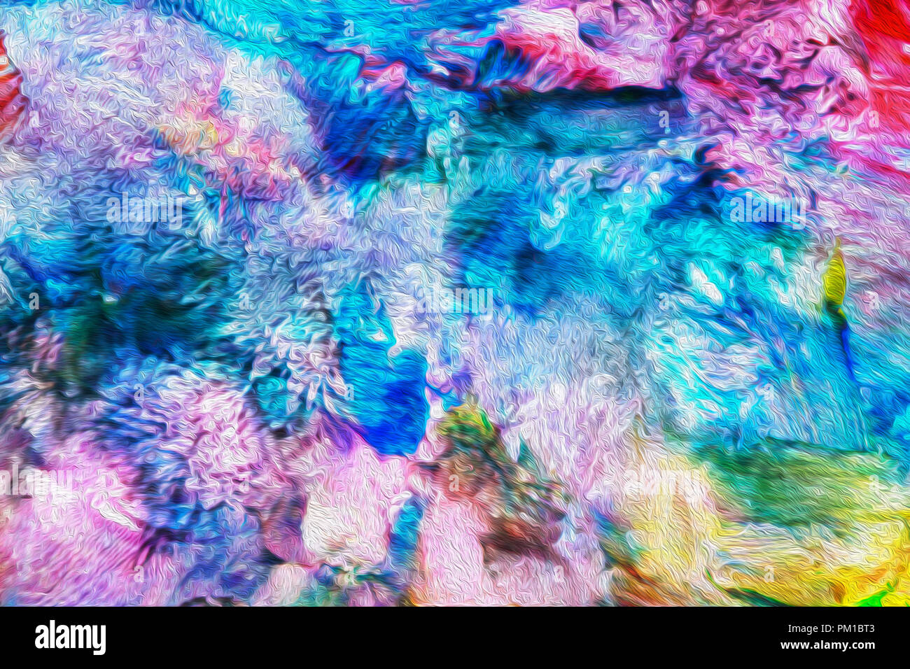 art abstract bright rainbow oil pattern background Stock Photo - Alamy