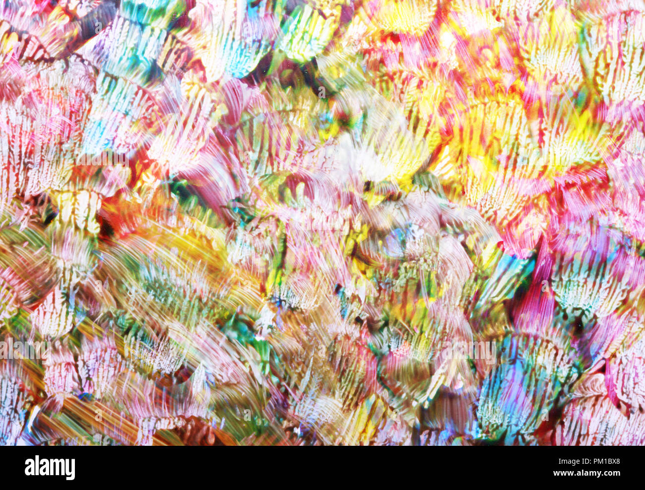 Abstract grunge background with red, green and blue color, similar to ...