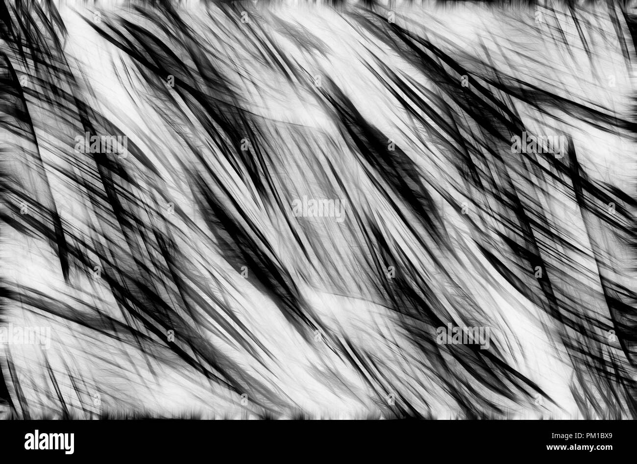 Art abstract black and white chaos pattern background Stock Photo - Alamy