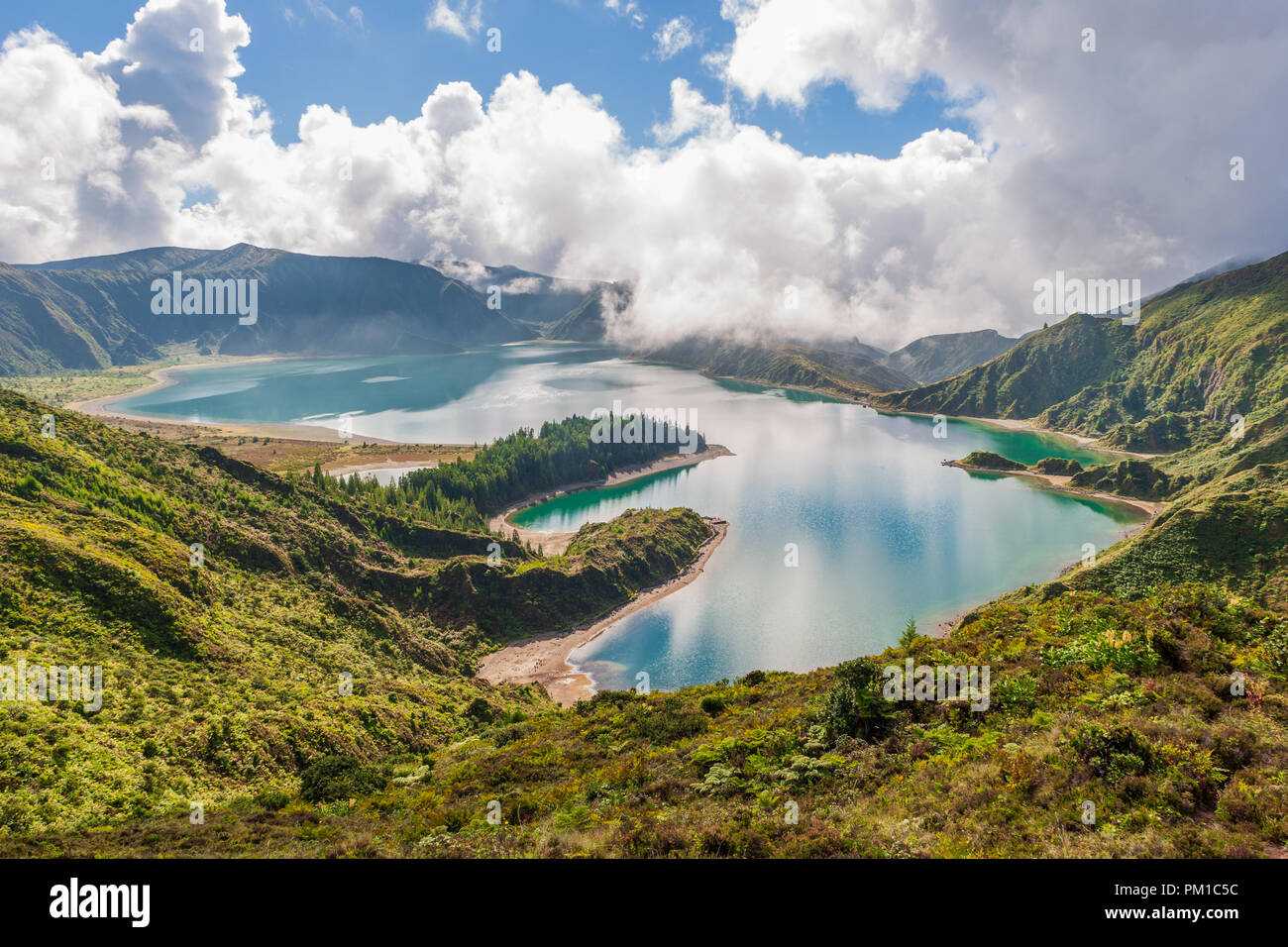 Fire lake azores hi-res stock photography and images - Alamy