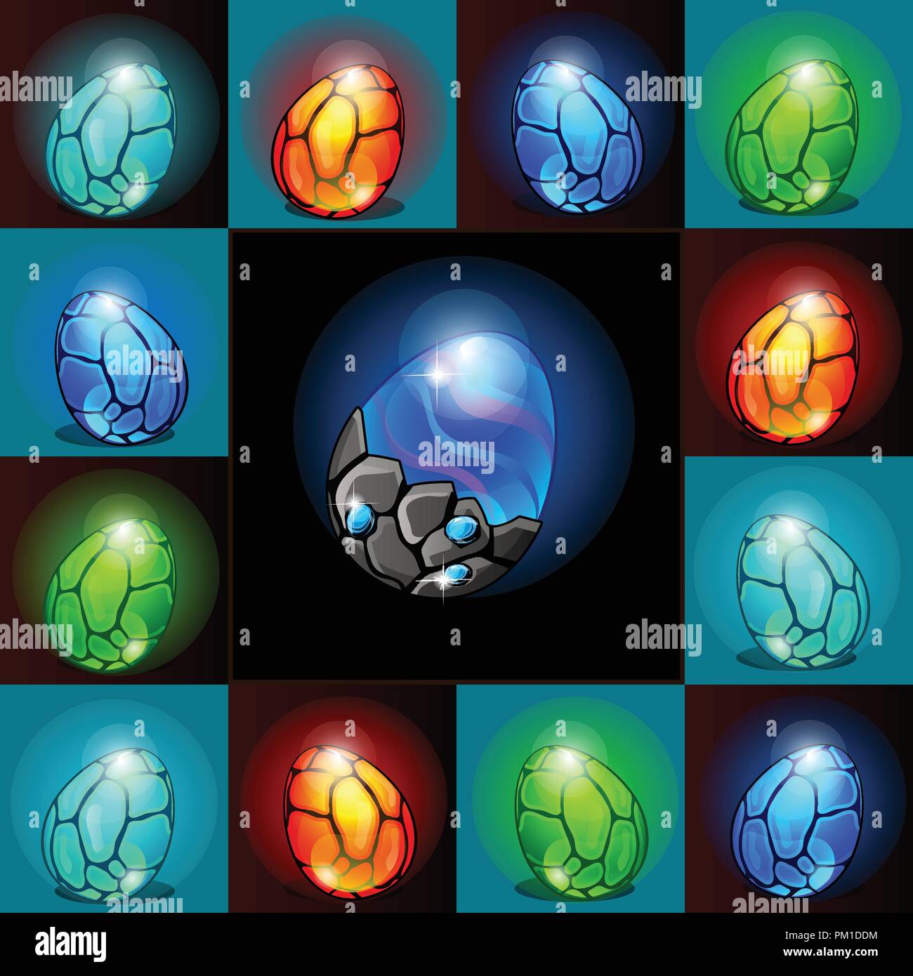 Petrified surface Stock Vector Images - Alamy