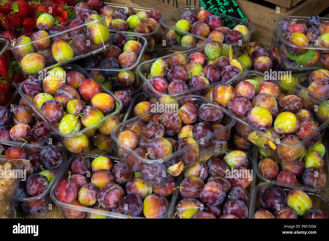 Fresh Produce in London's Famous Borough Market, London UK Stock Photo ...