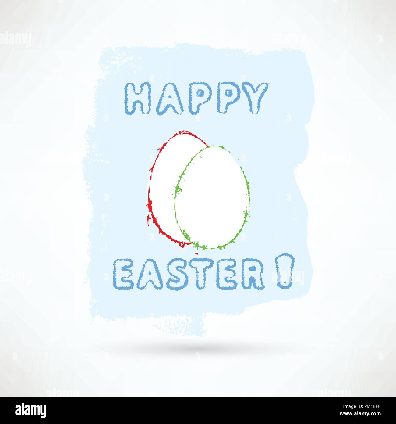 Vintage easter card design Stock Vector Images - Alamy
