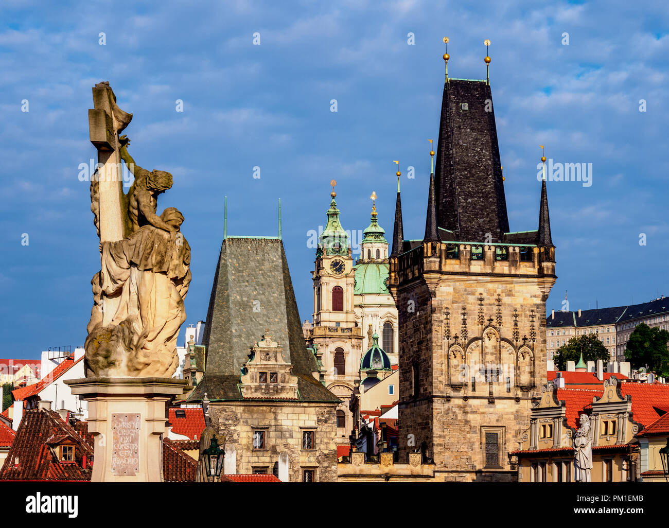 Lesser town bridge tower hi-res stock photography and images - Alamy