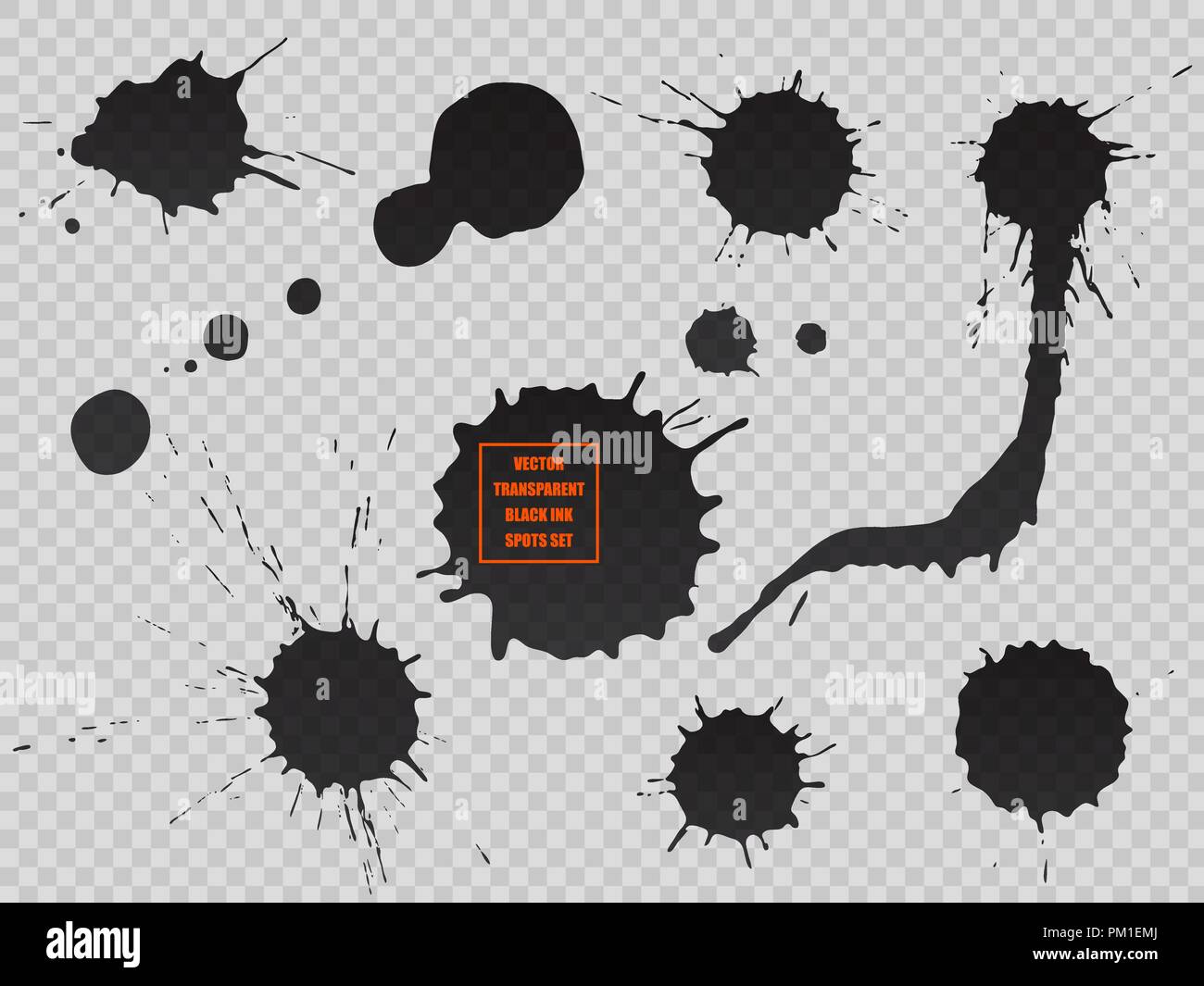 The black spot Stock Vector Images - Alamy