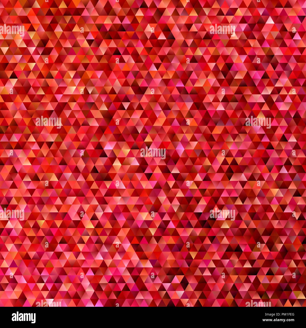 Red polygonal regular triangle tile background - gradient vector design ... Red polygonal regular triangle tile background - gradient vector design ...