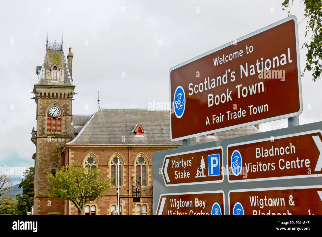 Wigtown scotlands national book town hi-res stock photography and ...