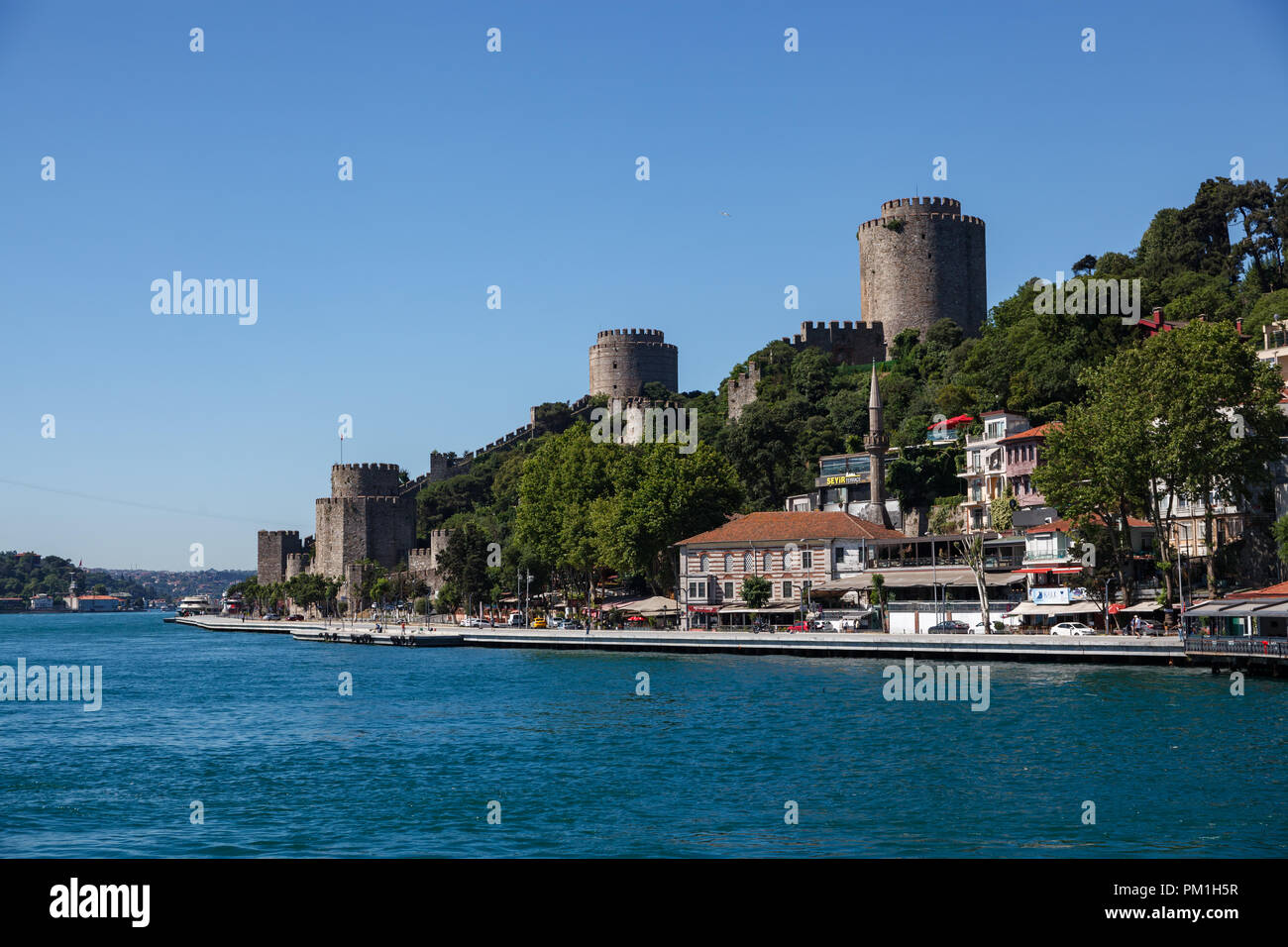 ISTANBUL - JUNE 13 2018 : Rumelian Castle (Rumeli hisari Stock Photo ...
