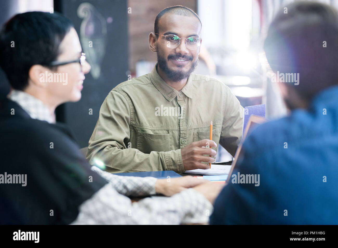 Business meeting at office Stock Photo - Alamy