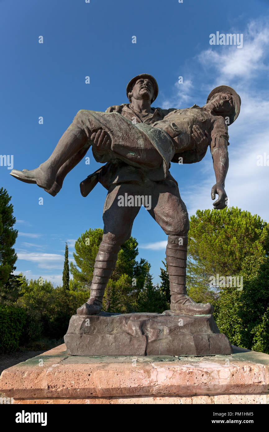 Turkish soldier statue gallipoli hi-res stock photography and images ...