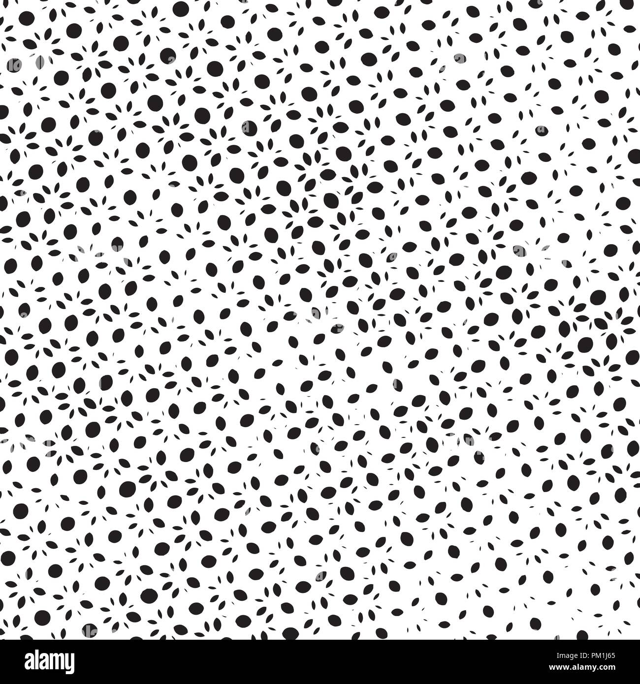 Black round halftone texture Black and White Stock Photos & Images - Alamy