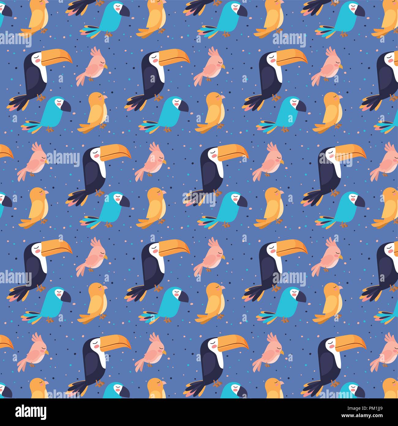 group of birds pattern background Stock Vector Image & Art - Alamy