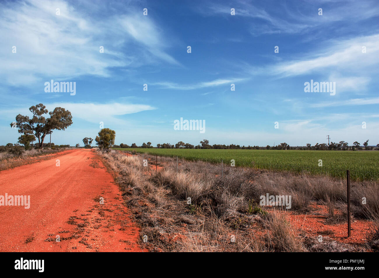 Red soil of Outback Australia Stock Photo - Alamy