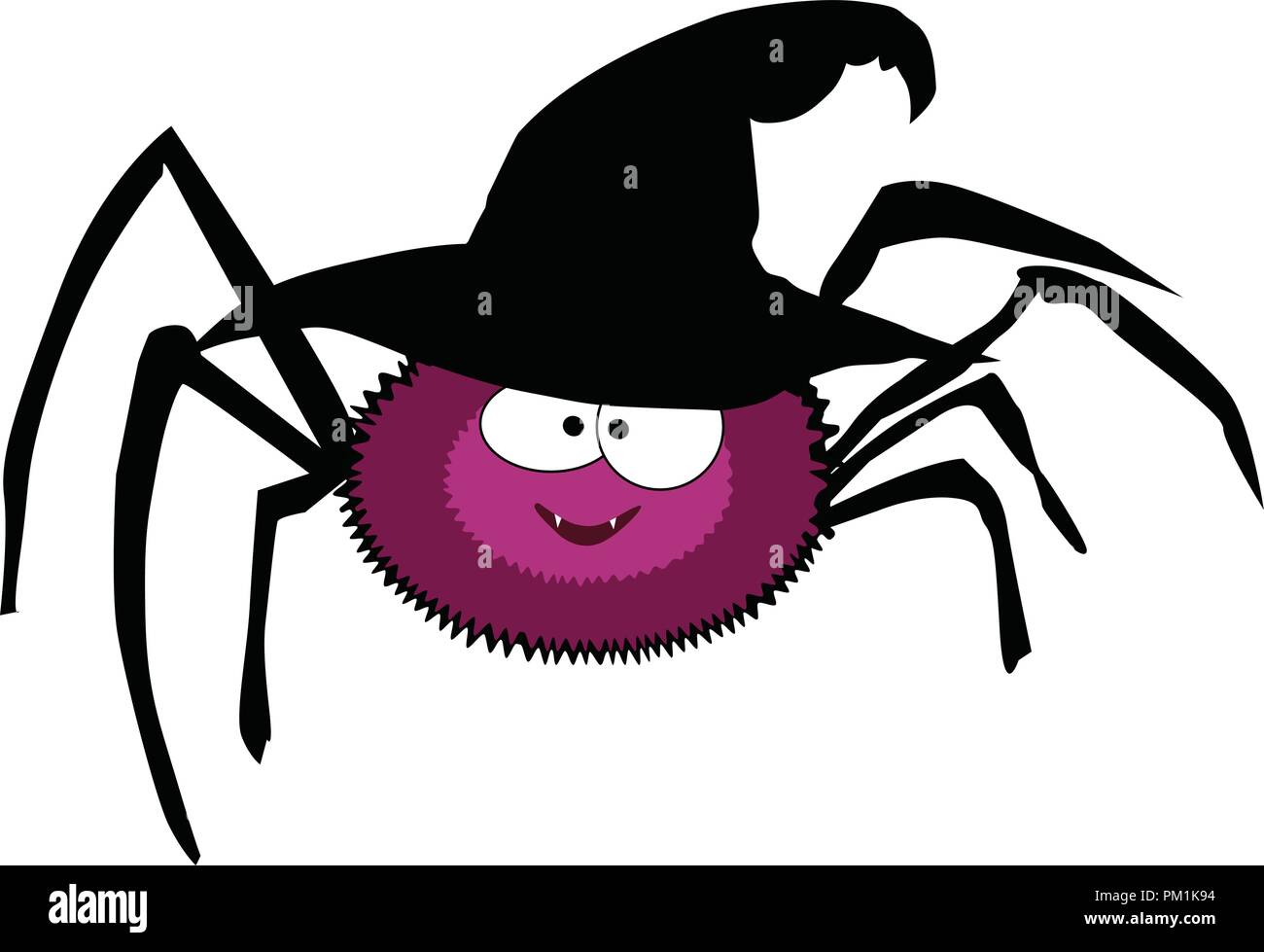 Cartoon Halloween Spiders