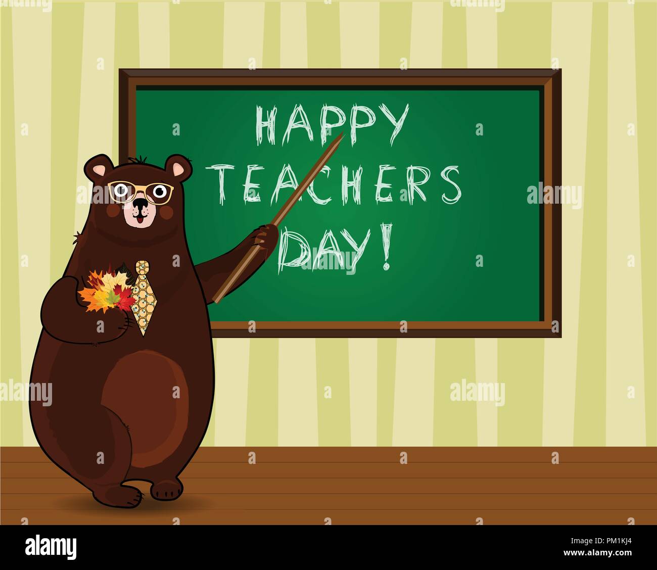 Elementary student greeting teacher hi-res stock photography and images ...