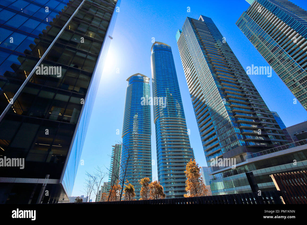 Toronto, scenic financial district skyline Stock Photo - Alamy