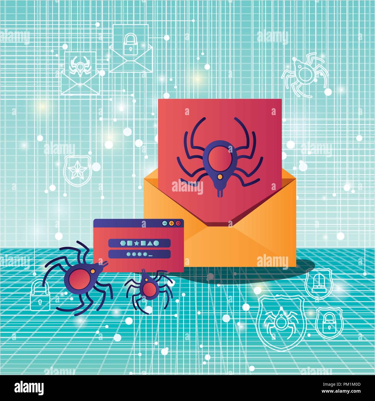 Infection Device Stock Vector Images - Alamy