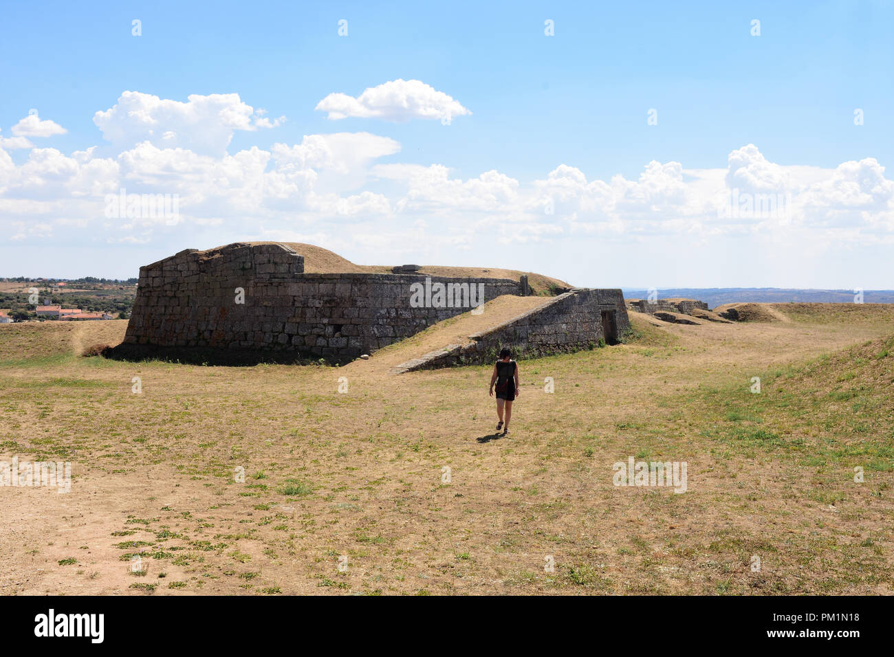 fortress of Almeida, Beira; Alta; Guarda; District; Portugal Stock ...