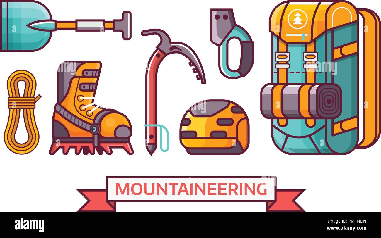 Outdoor hiking shoes Stock Vector Images - Alamy