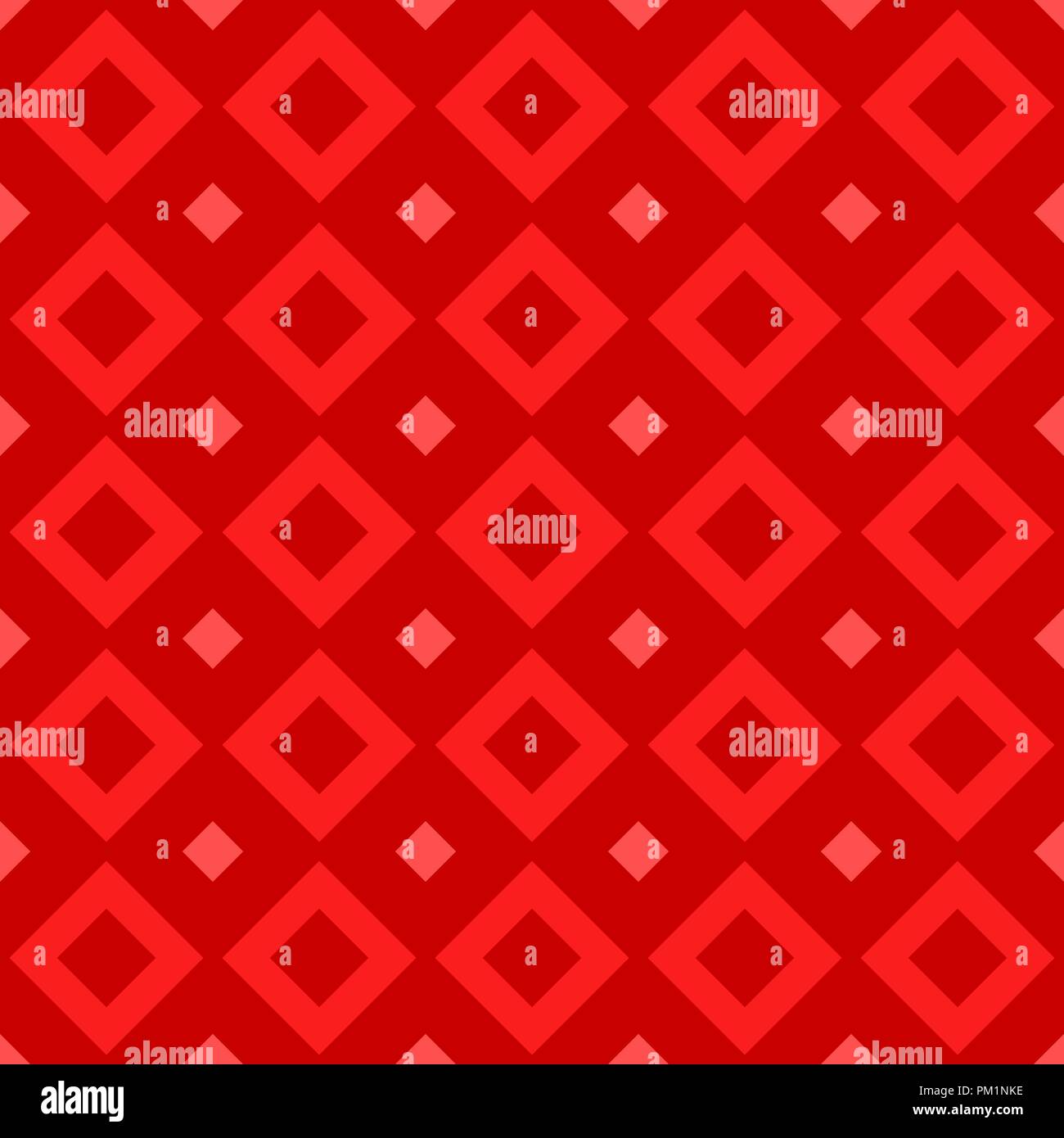 Seamless Geometrical Square Pattern Design Background Colored Vector Graphic Stock Vector