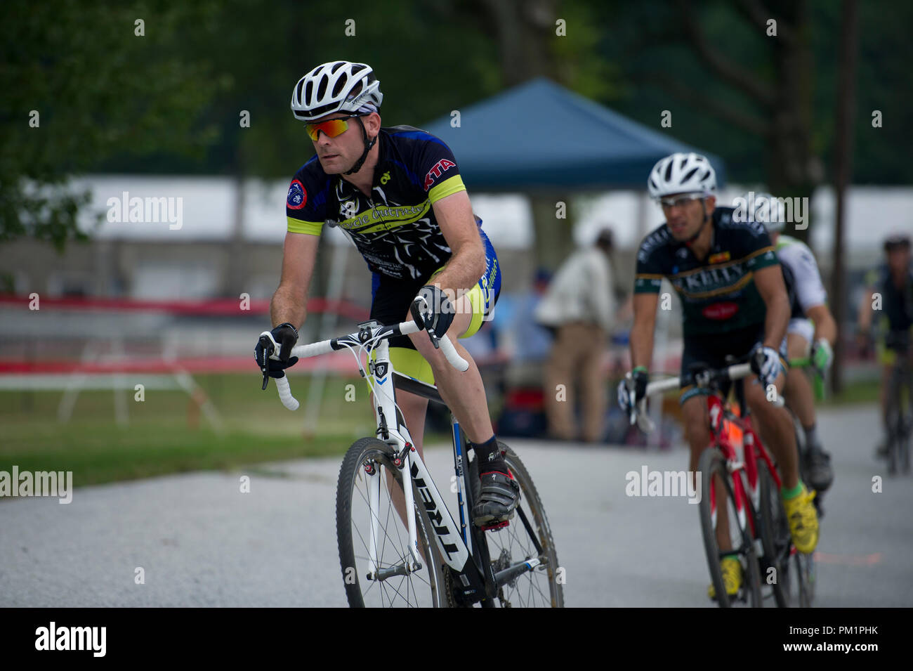 UNITED STATES - Sept08 : Racing action at the Fort Ritchie cyclocross ...