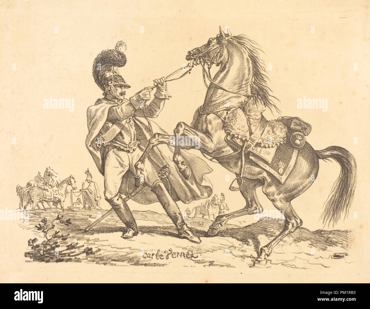 Cheval cabre hi-res stock photography and images - Alamy