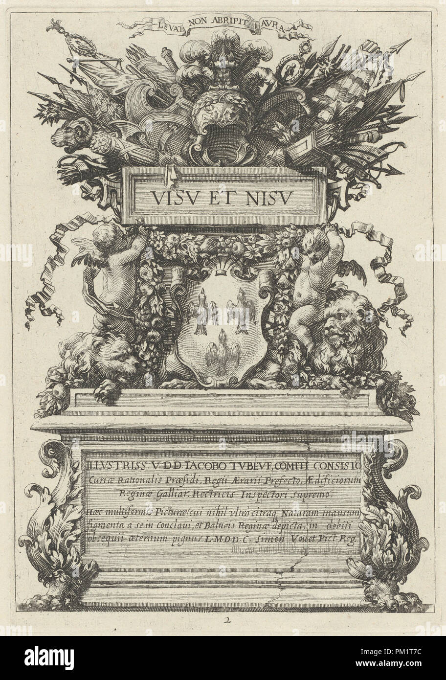 Frontispiece. Dated: 1647. Dimensions: sheet: 45 × 23.2 cm (17 11/16 × ...