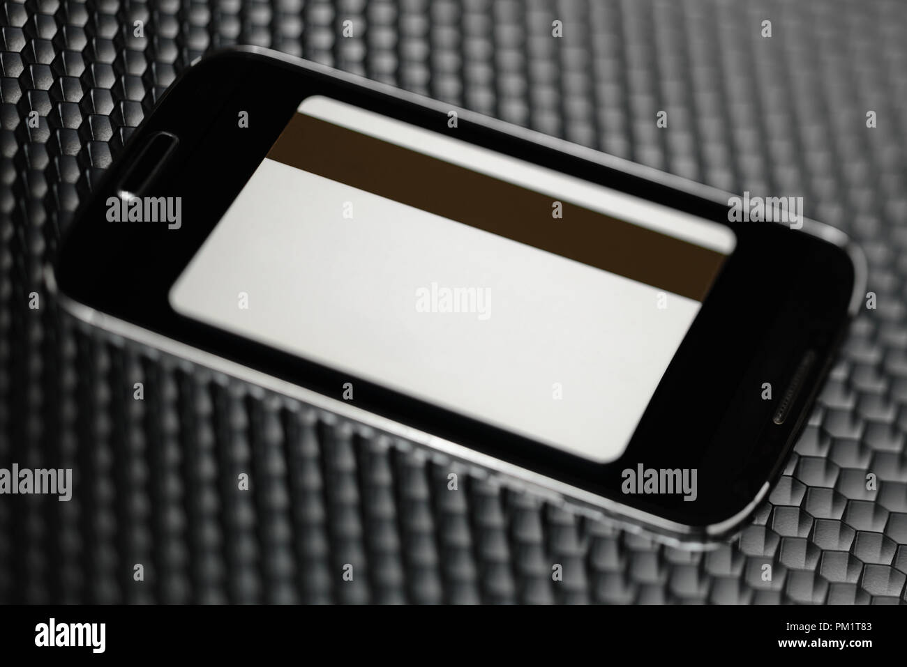 Cash card on mobile smartphone Stock Photo - Alamy