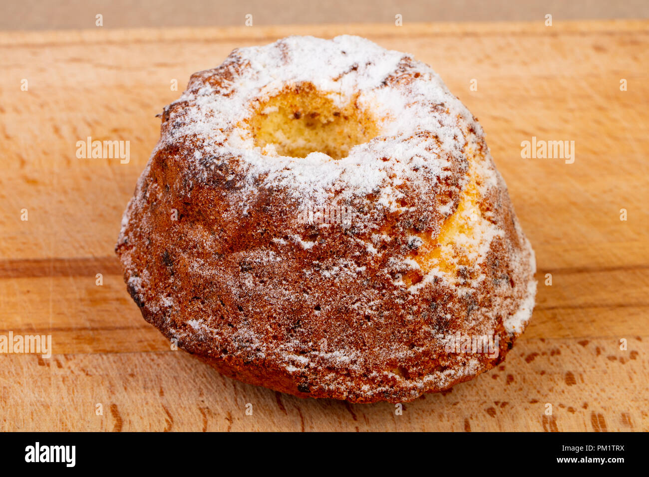 Russian Rum Baba tasty pastry Stock Photo - Alamy