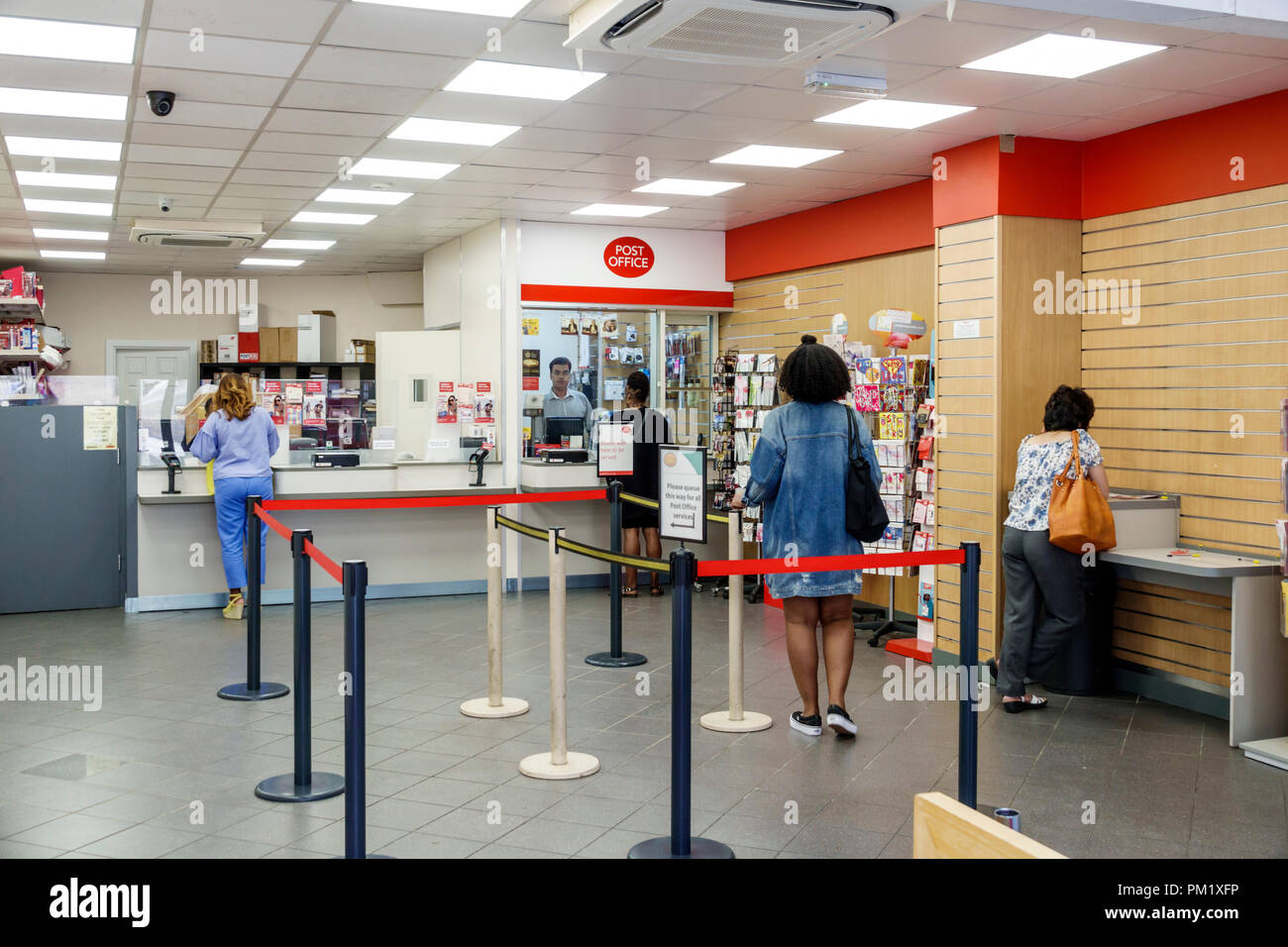 Post Office Queue Stock Photos & Post Office Queue Stock Images - Alamy