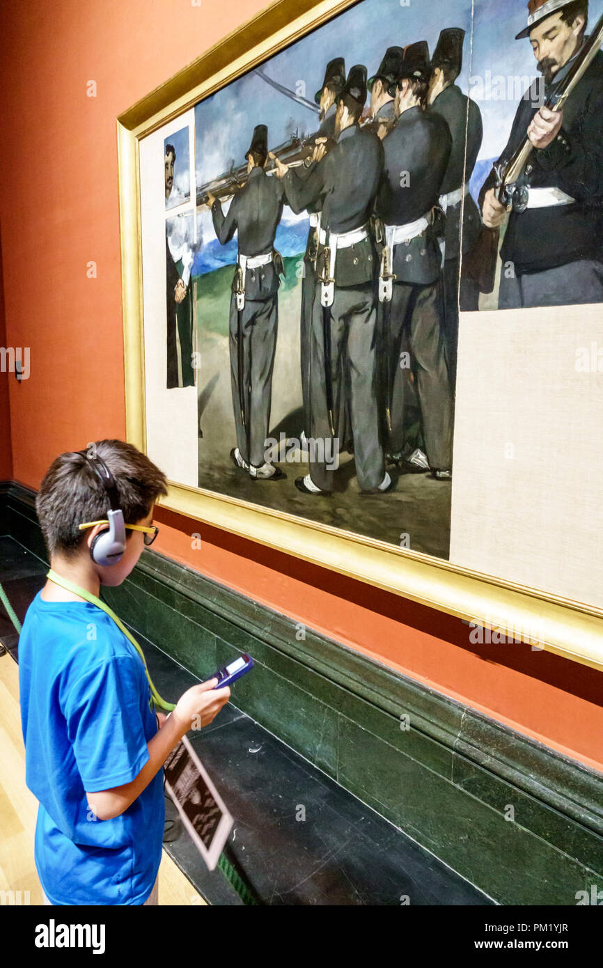 Edouard manet the execution of maximilian hi-res stock photography and ...
