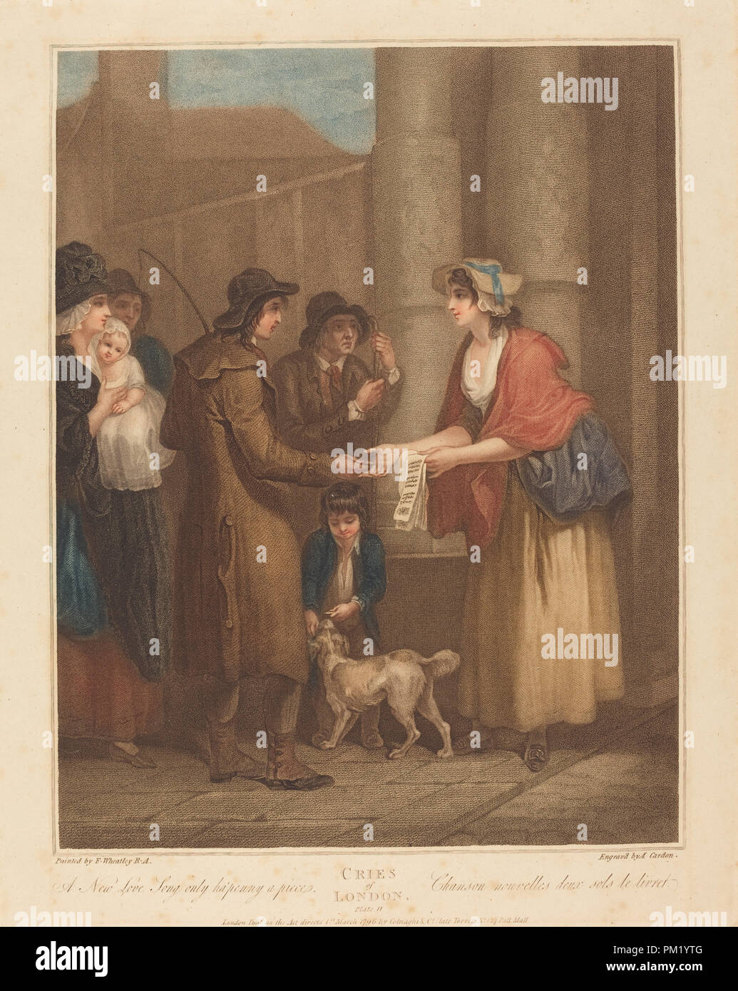 A New Love Song Only a Ha'Penny a Piece. Dated: published 1796. Medium ...