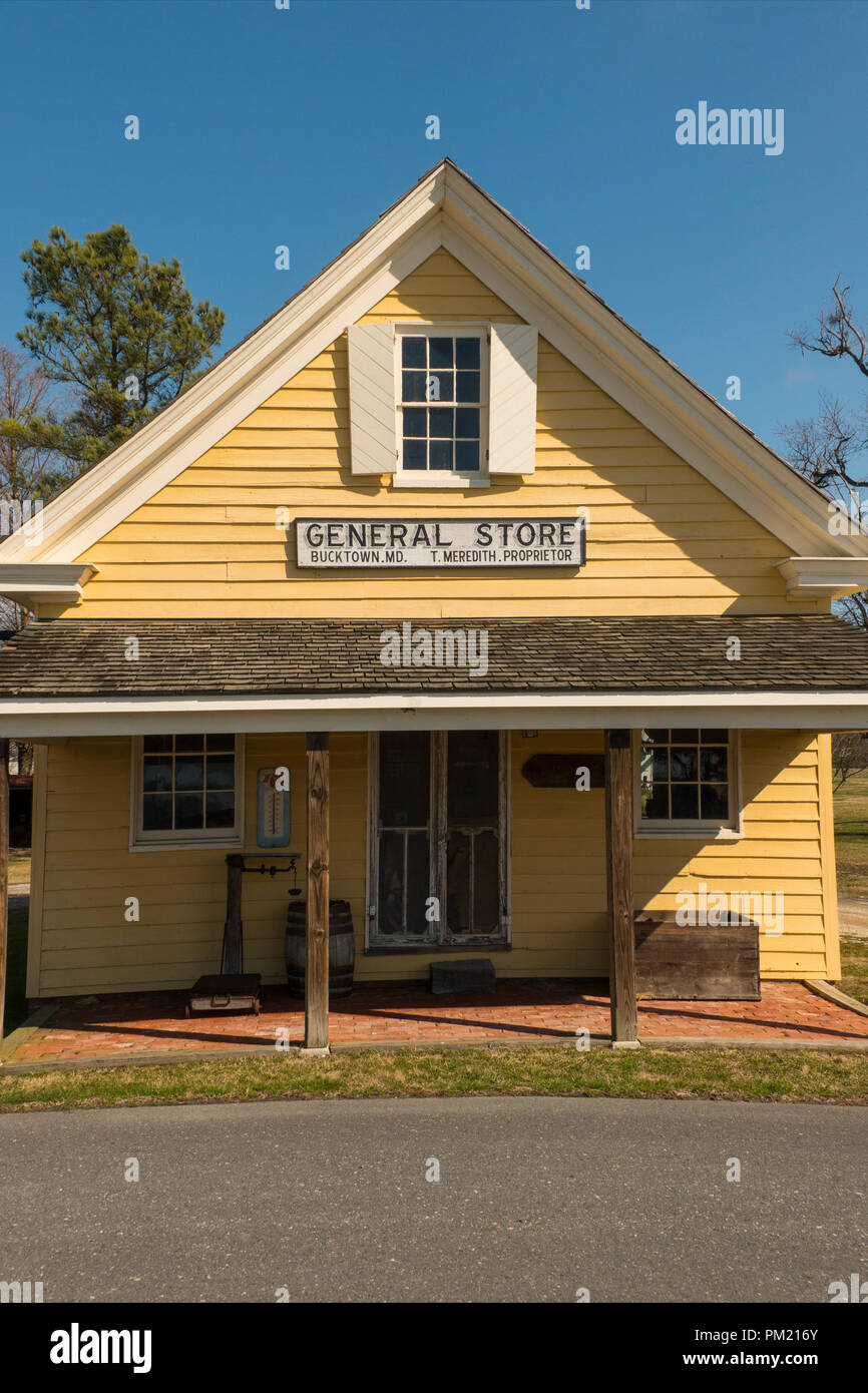 Bucktown general store site of Harriet Tubmans first act of defiance ...