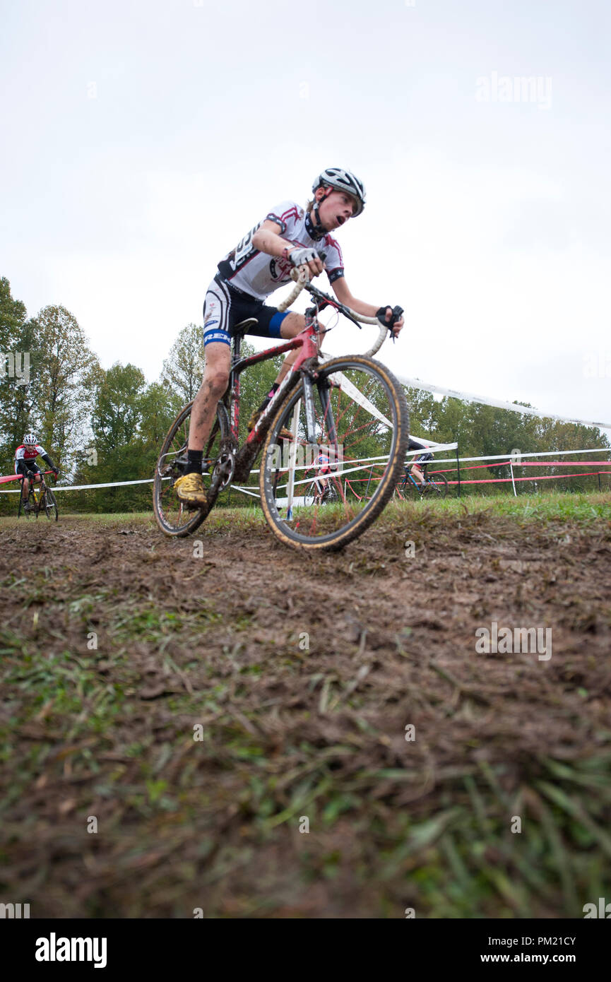 UNITED STATES - Oct 12: Racing action at the Tacchino Cross cyclo-cross ...