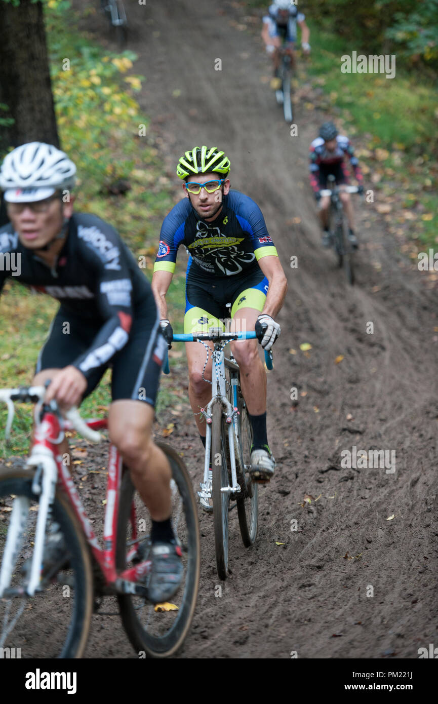 UNITED STATES - Oct 12: Racing action at the Tacchino Cross cyclo-cross ...